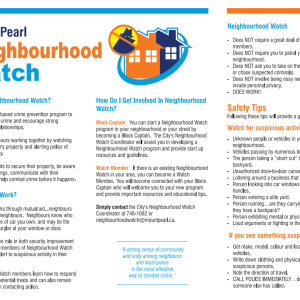 Neighbourhood Watch Program | Mount Pearl